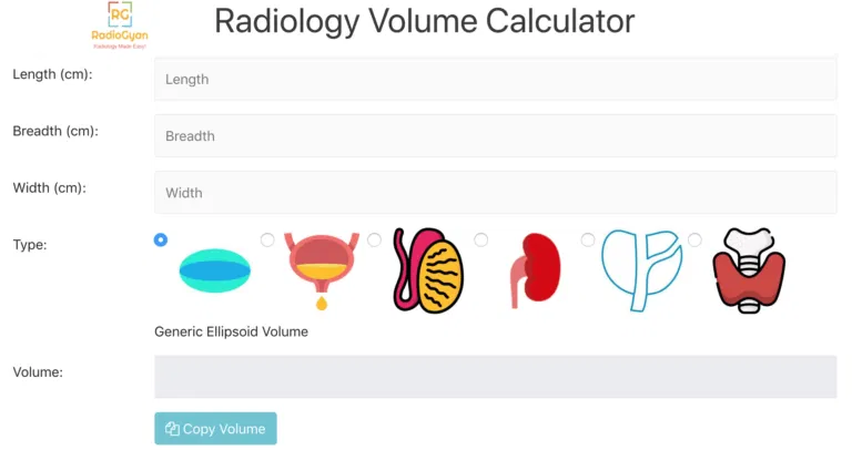 TIRADS Calculator : USG Thyroid Nodule Score [ACR Chart] - RadioGyan